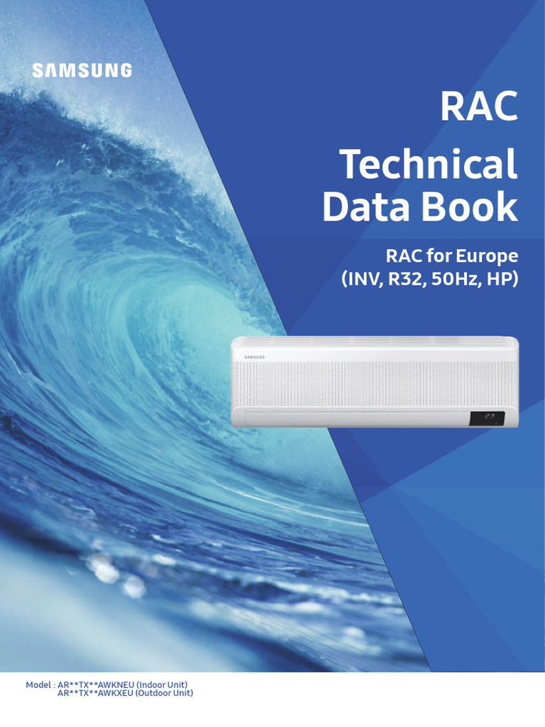RAC Technical Data Book for R32 Units | PDF | Air Conditioning | Pipe ...