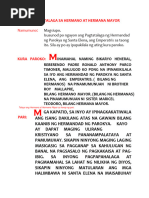 (Tagalog) Mass Guide | PDF
