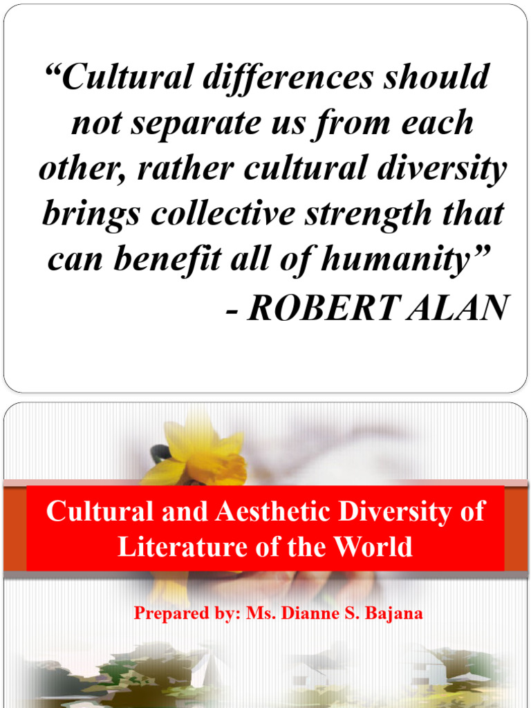 Embracing Cultural Diversity in Literature | PDF | Aesthetics ...