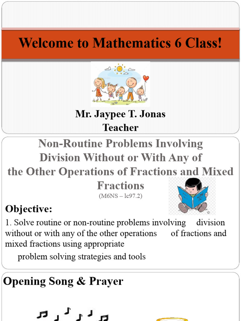 Math Problem Solving for Grade 6 | PDF
