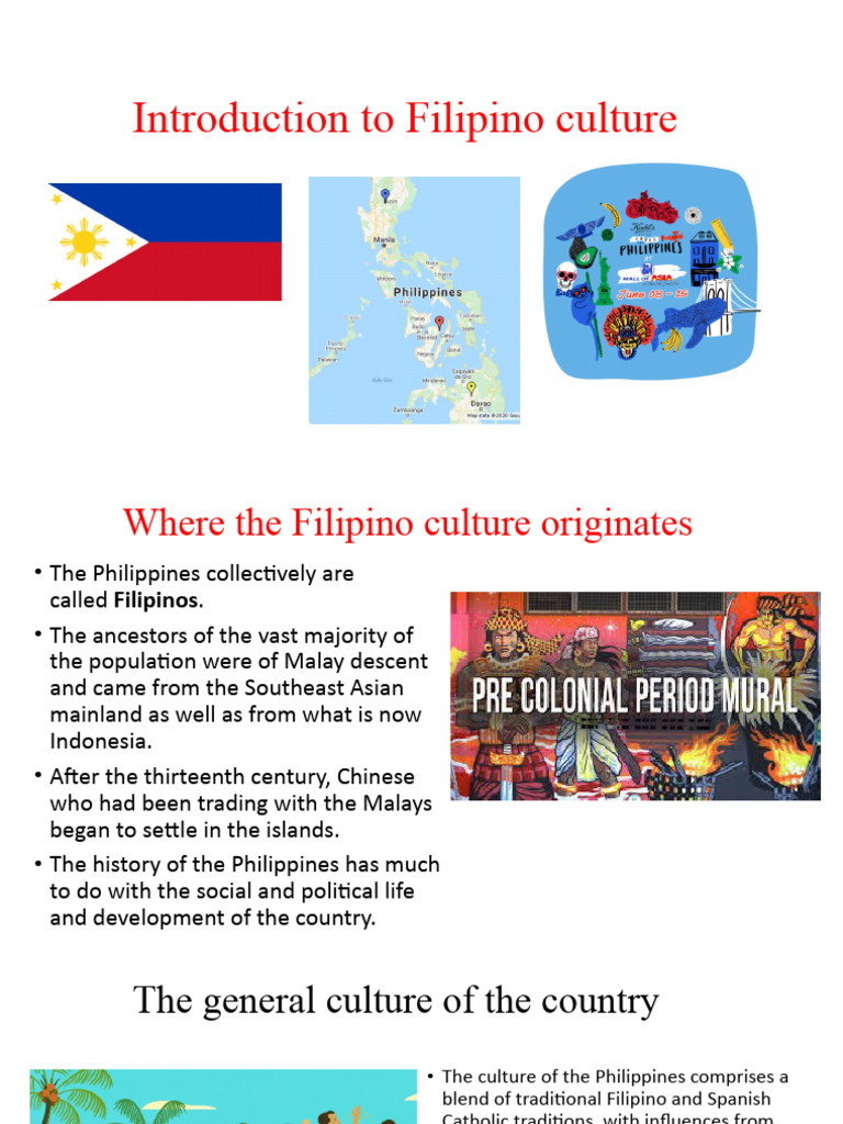 Introduction To Filipino Culture | PDF