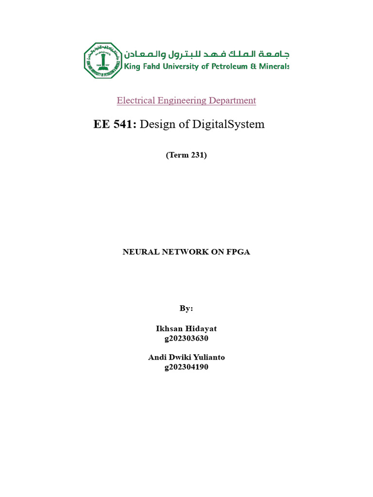 541 - Literature Review | Download Free PDF | Field Programmable Gate Array | Parallel Computing
