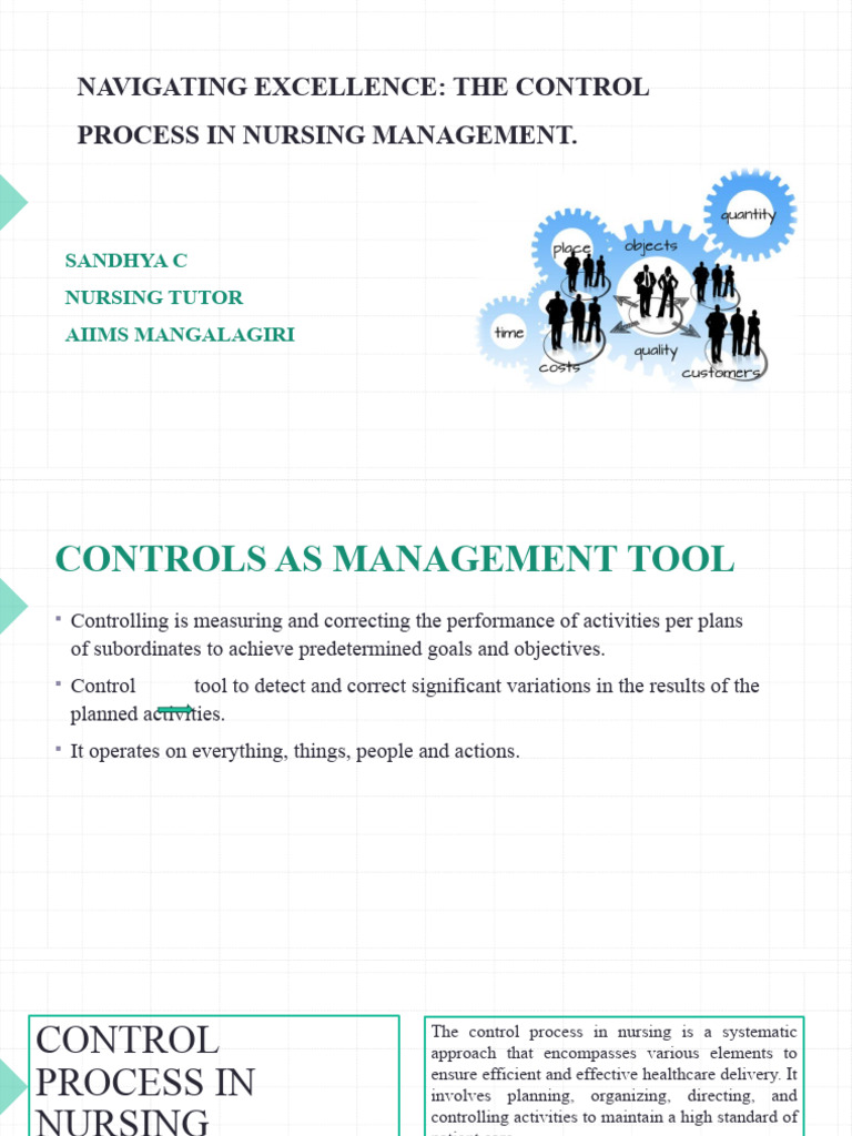 Control Process in Nursing Management. | PDF | Nursing | Audit