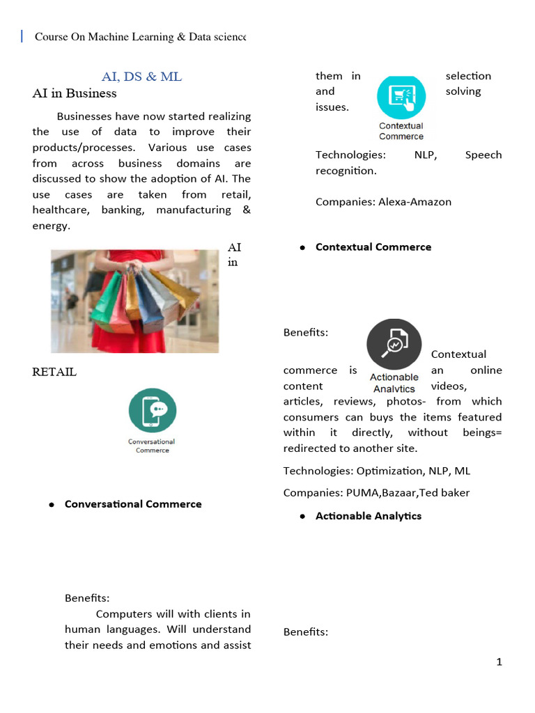 Ai, Ds & ML | PDF | Data | Software Engineering
