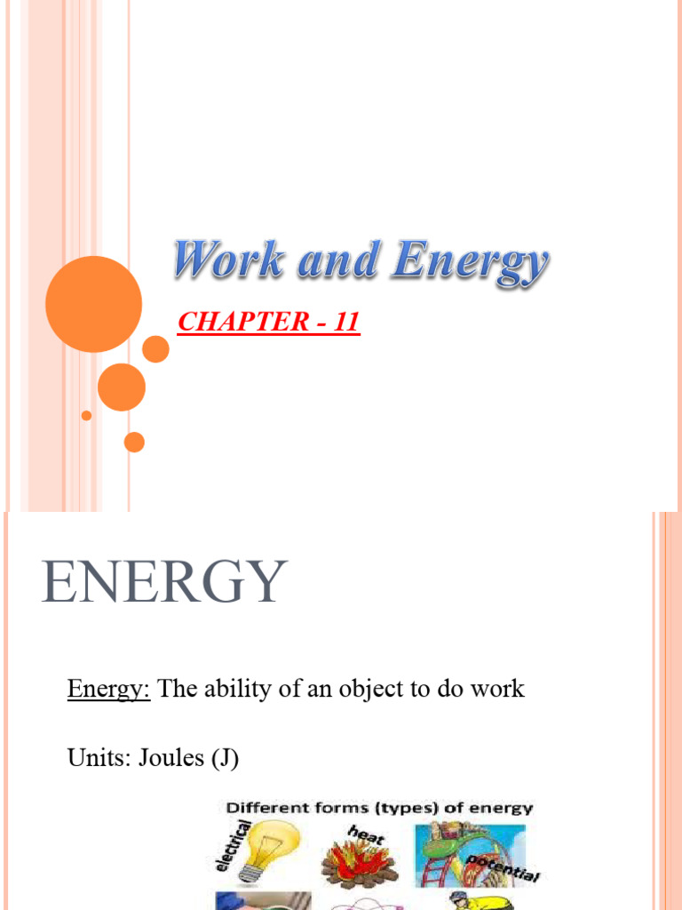 Understanding Kinetic and Potential Energy | PDF | Kinetic Energy ...