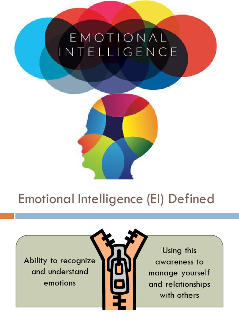 Understanding Emotional Intelligence Skills | PDF | Emotions | Self ...