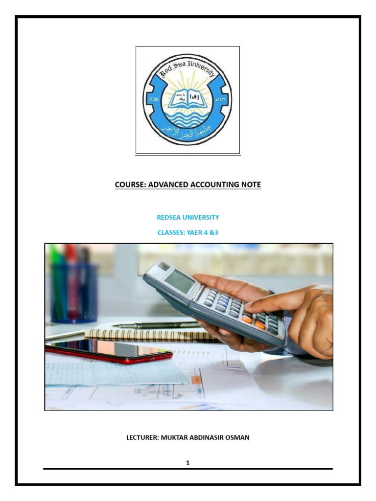Advanced Accounting | PDF | Dividend | Fair Value
