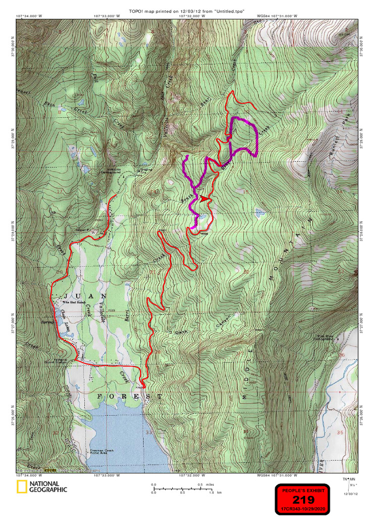 TOPO! Map Printed On 12/03/12 From "Untitled - Tpo" | PDF