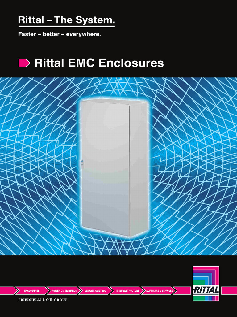 Rittal EMC Enclosure Solutions | PDF | Electromagnetic Compatibility ...