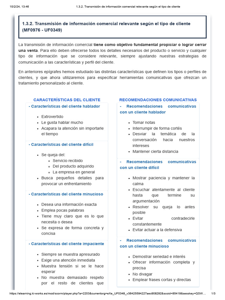 1.3.2. Transmisión de Información Comercial Relevante Según El Tipo de ...