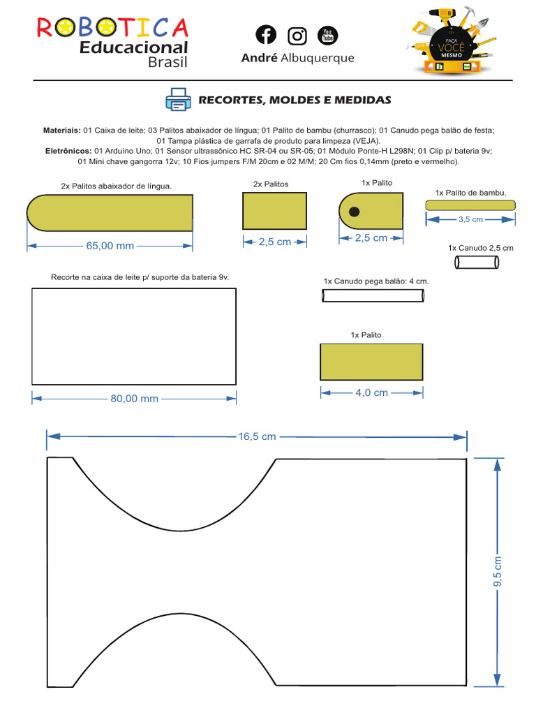 Molde Base Recortes | PDF