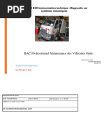 Diagnostic Mécanique pour Véhicules BAC | PDF