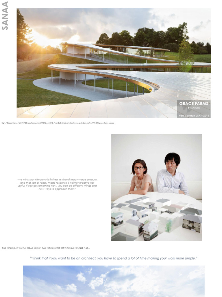 SANAA - Grace Farms | PDF