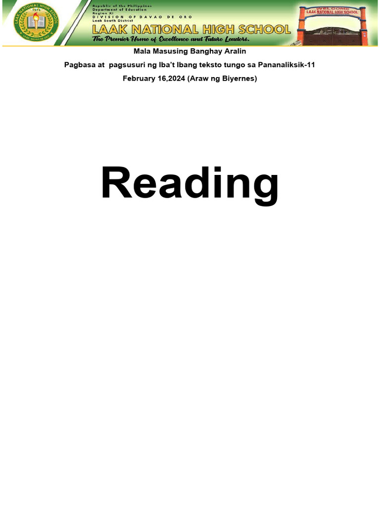 Weng Leason Plan | PDF