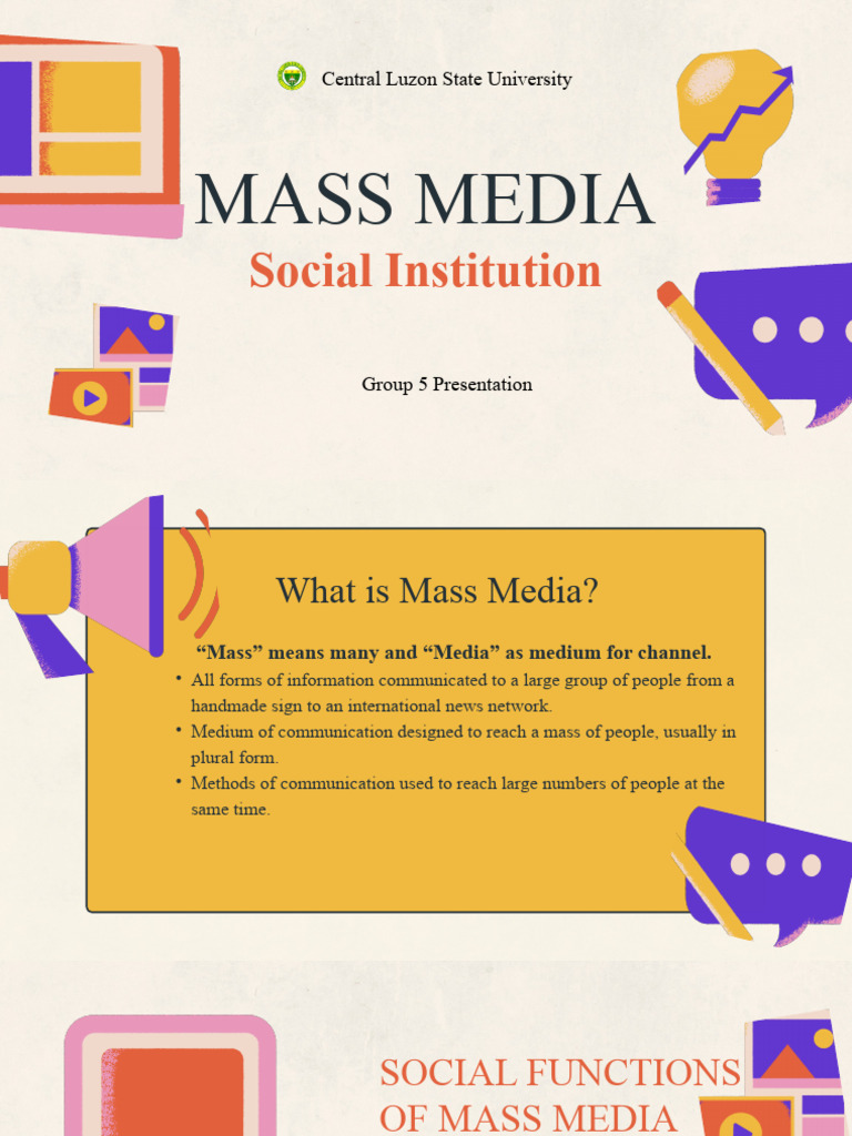 Mass Media Ringsss | PDF | Mass Media | Communication