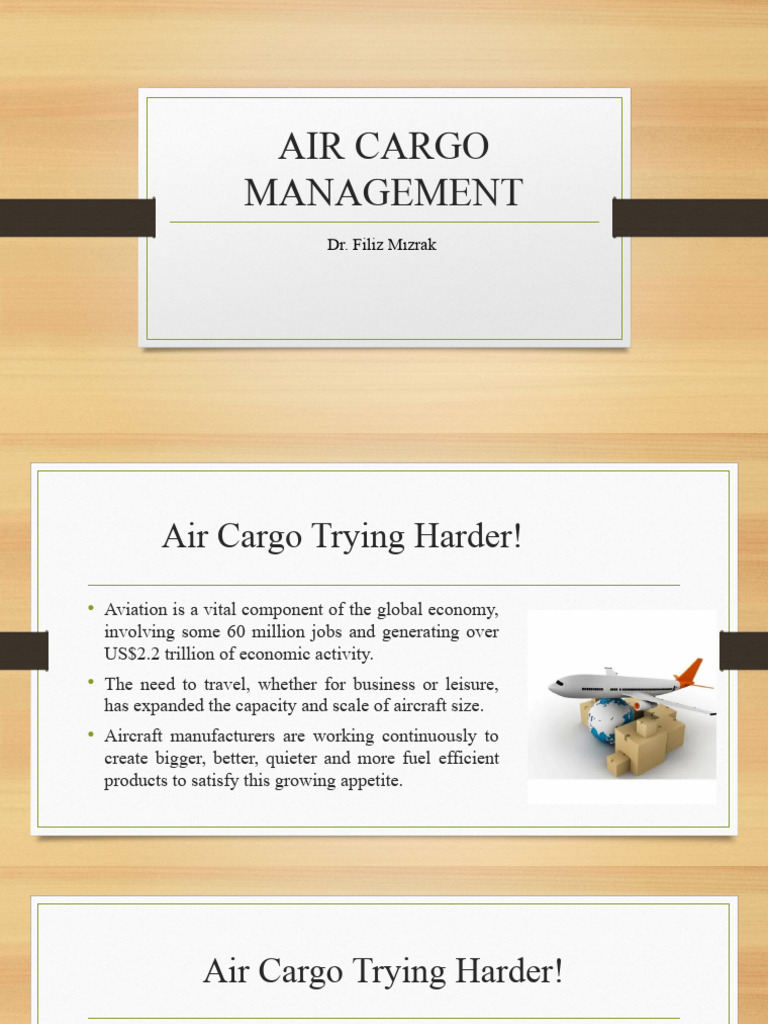 Air CARGO | PDF | Airline Hub | Airport