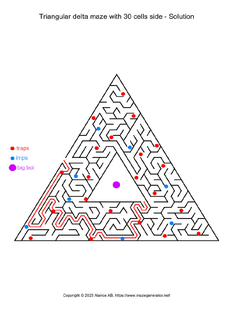 Triangular Maze DM | PDF