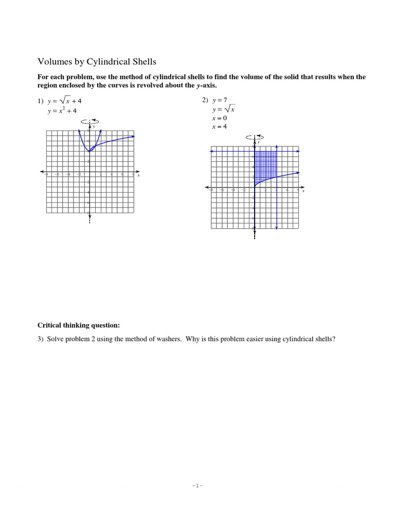 07 - Volume Cylinders | PDF | Geometric Shapes | Elementary Geometry