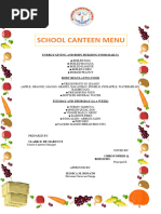 Canteen Food Categories by DEpEd | PDF | Sweet Potato | Drink