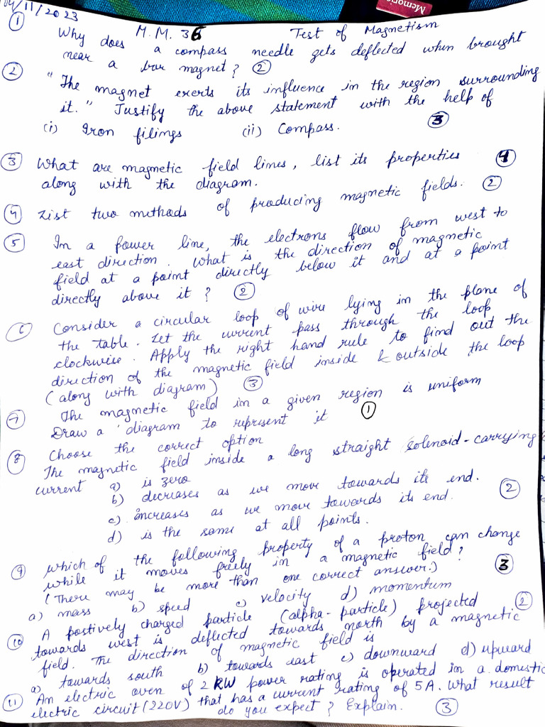 Magnetism Test Procedures | PDF