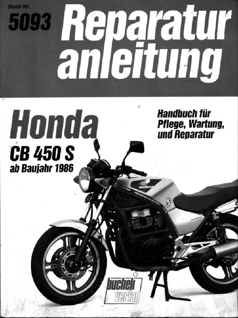 Reparaturanleitungcb450s pc17 | PDF