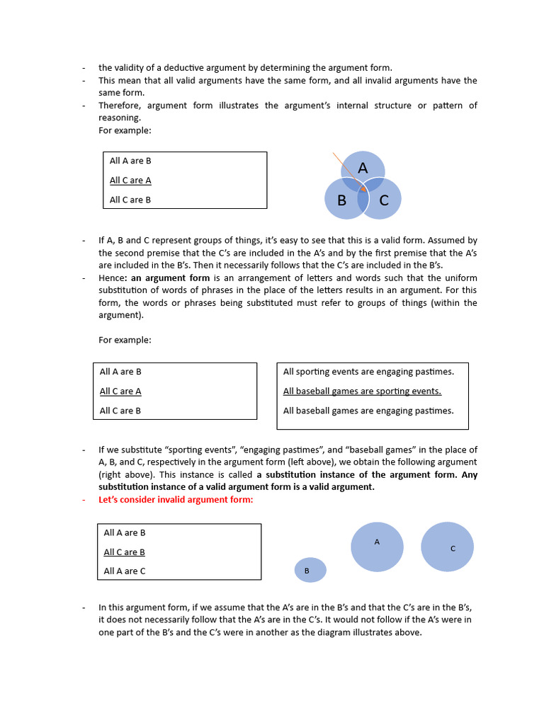 Lecture 6 Summary | PDF | Argument | Philosophical Methodology