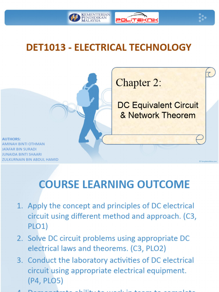 Topic 2 | PDF | Electrical Network | Electrical Resistance And Conductance