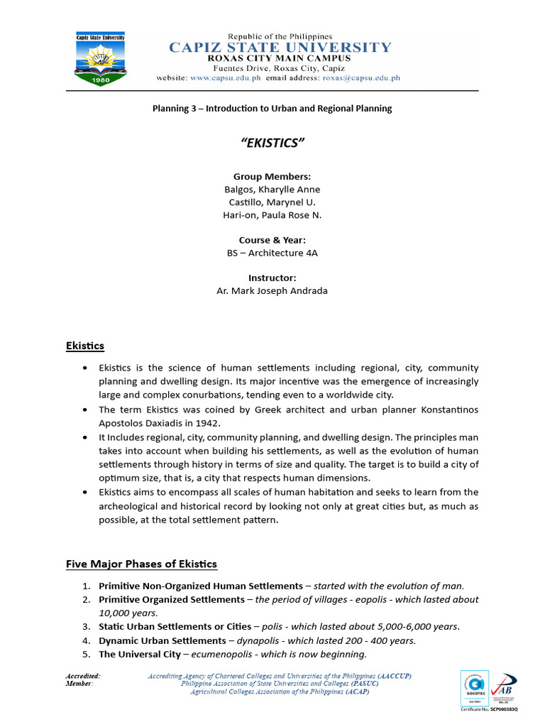 Understanding Ekistics in Urban Planning | PDF | Dubai | Nomad