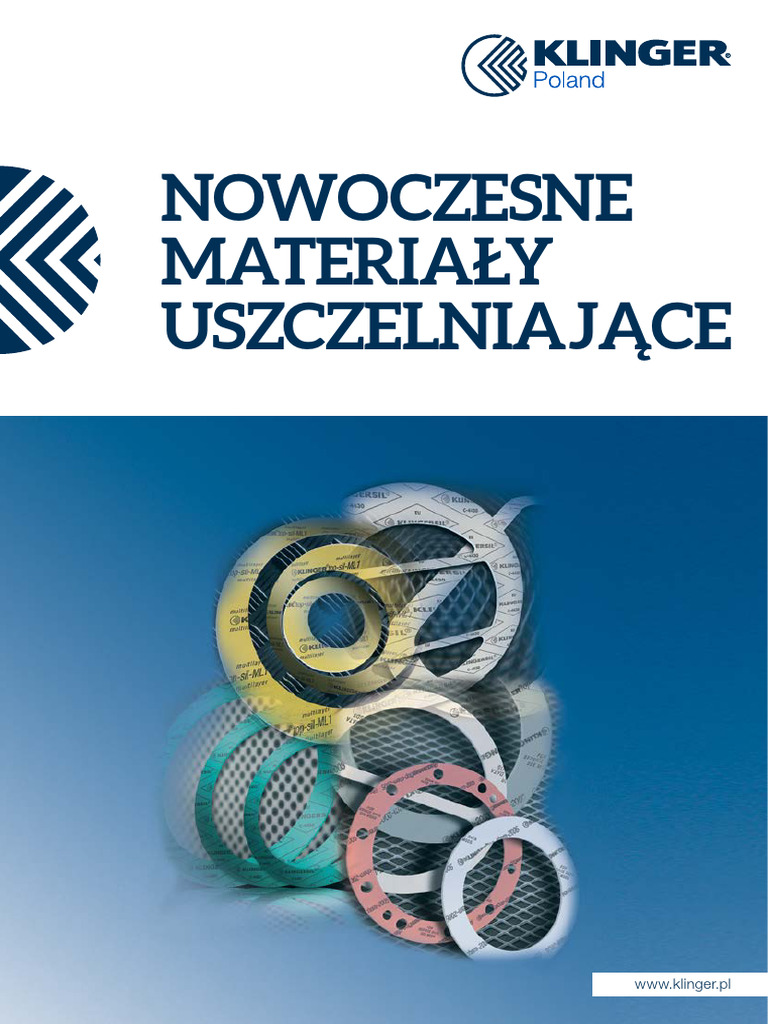 katalog_KLINGER_Nowoczesne_materialy_uszczelniajace | PDF