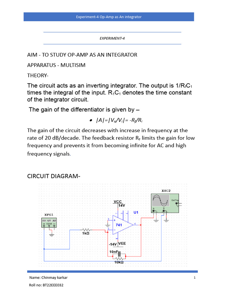 Integrator[1] | PDF