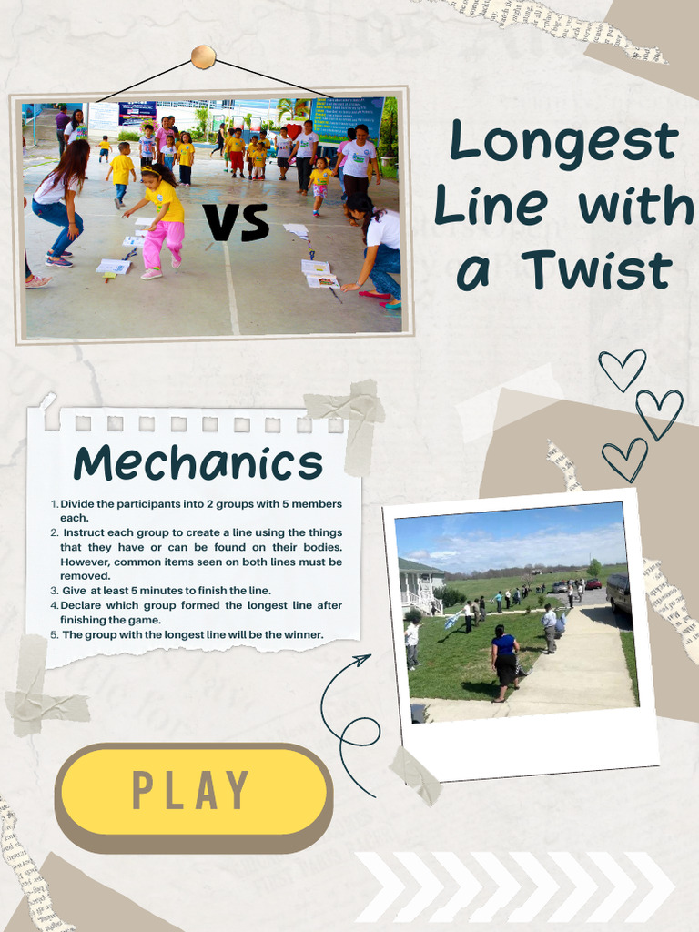 Group 4 Parlor Game - Longest Line With A Twist | PDF