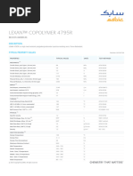 LEXAN™ Resin - 143R - Europe - Technical - Data - Sheet | PDF ...