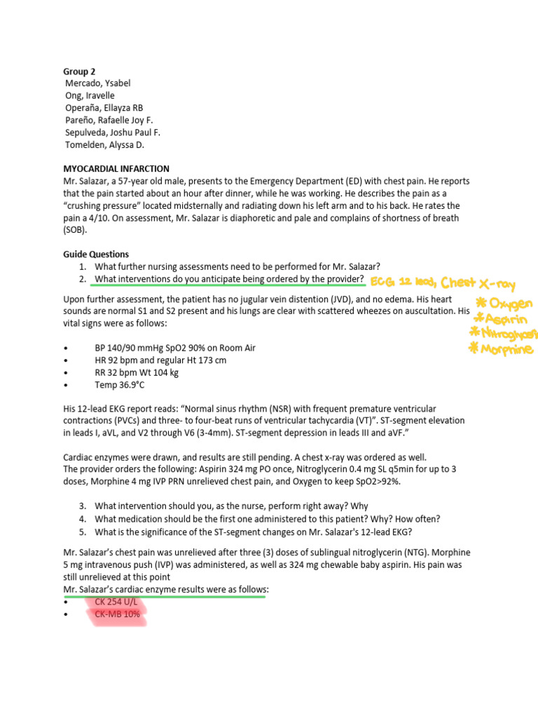 Case Study - MI | PDF