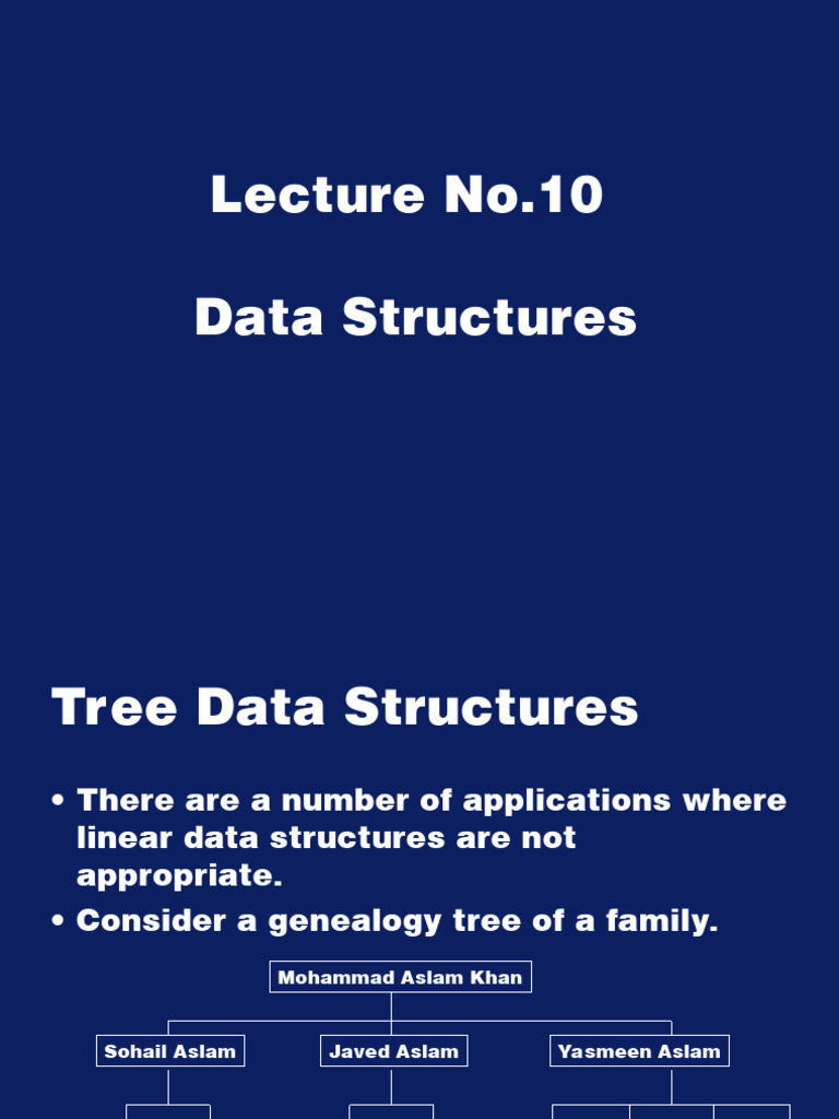 Lecture 10 | PDF | Computer Data | Algorithms And Data Structures