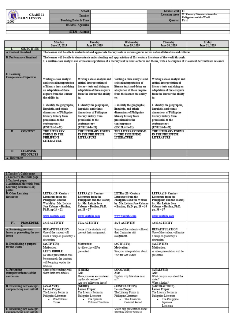 DLL 21ST Week 4 | PDF | Learning | Cognitive Science