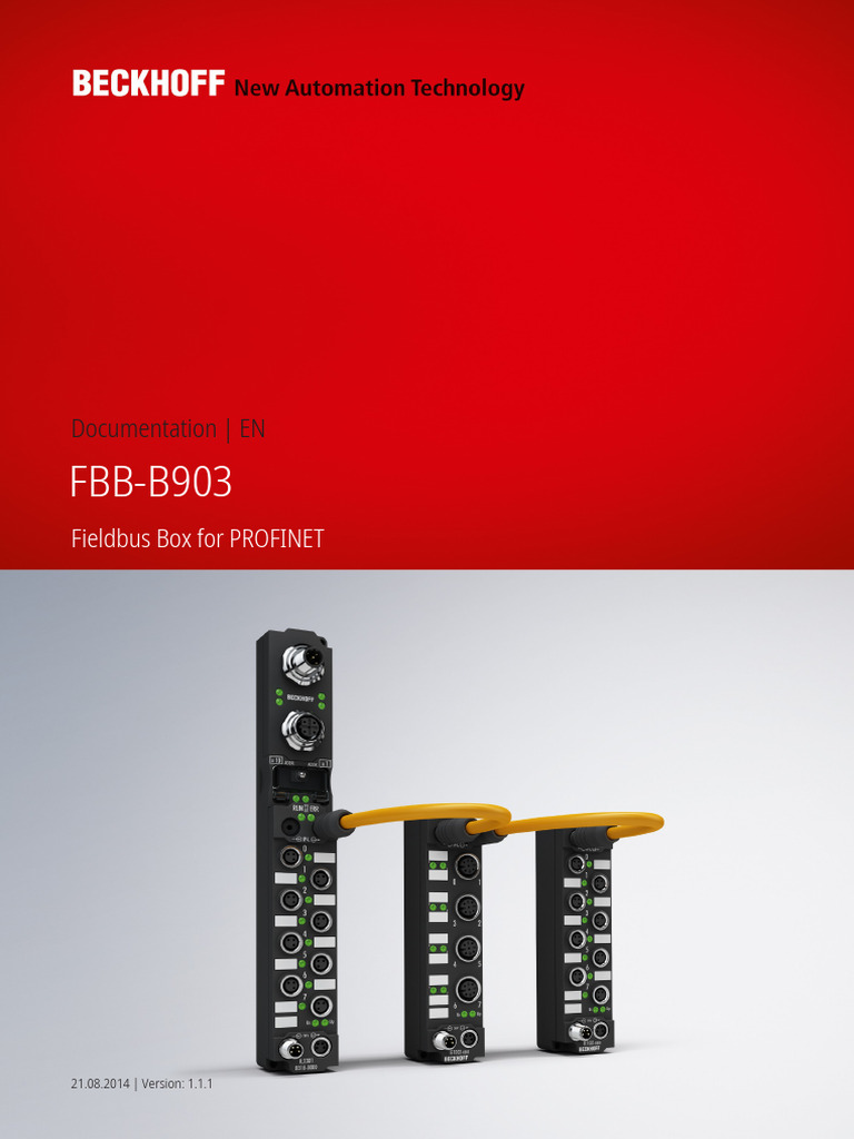 Beckhoff Profinet | PDF | Internet Protocol Suite | Network Topology