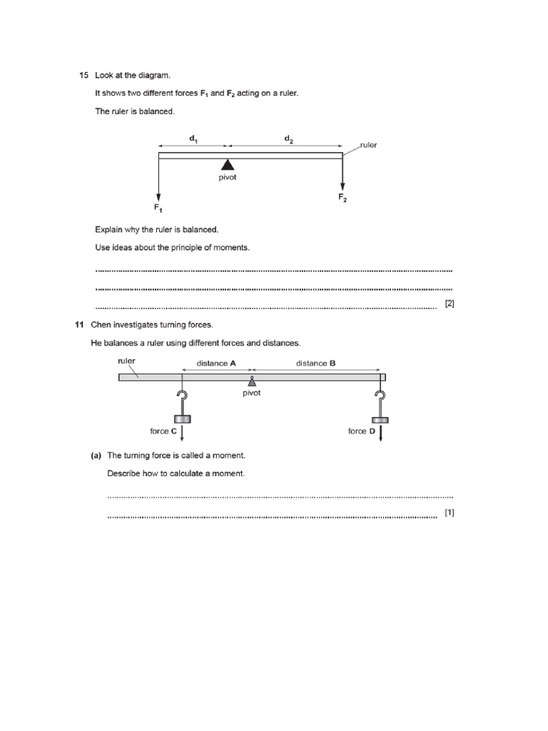 Year 9 Forces in Action Test | PDF
