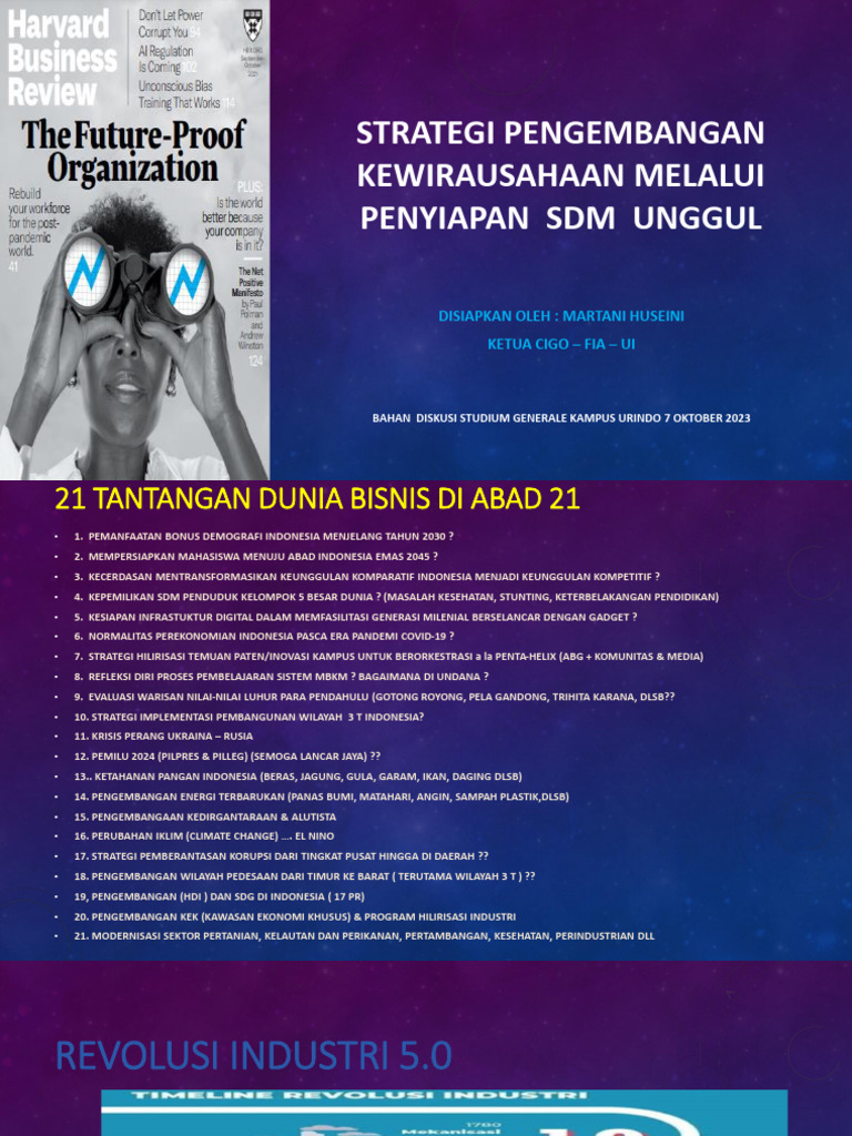 Prof. Martani - Transformasi Digital Urindo | PDF | Bisnis | Komputer