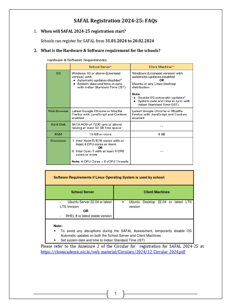 12 Circular 2024 FAQ | PDF