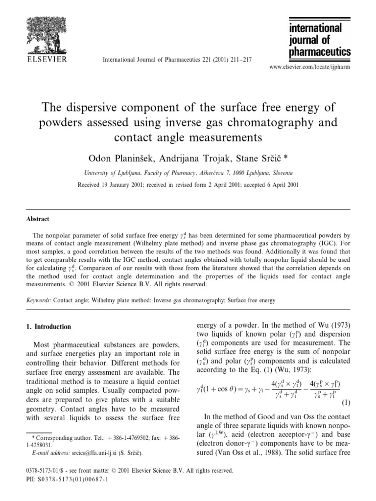 CI Fármacos | PDF | Phases Of Matter | Materials Science