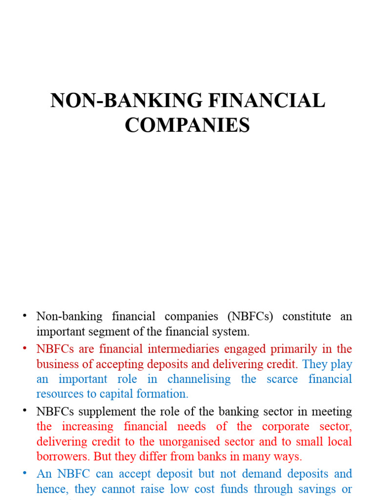 13-Role and Functions of Non-Regulatory Financial Institutions-01!02 ...