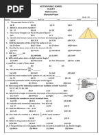 Rapid Mathematics Assessment Grades 4 To 6 | PDF | Area