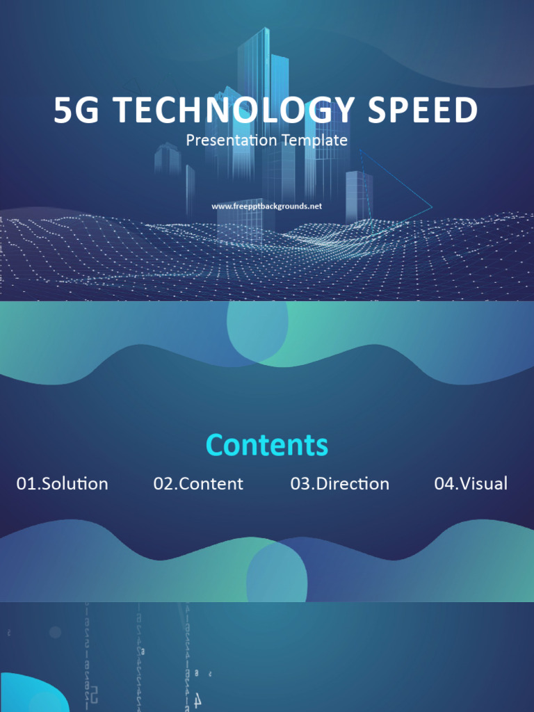 5G Technology Speed Template | PDF | Computing
