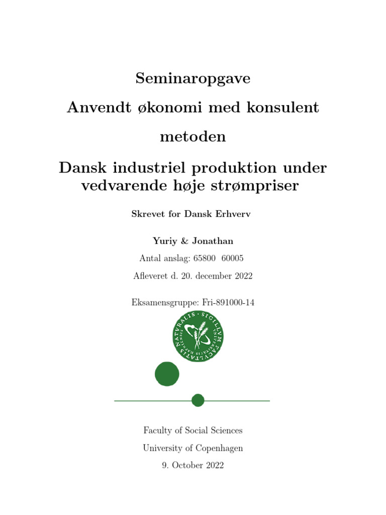 Seminar 1 | PDF | Economies | Materials