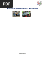 Balloon Powered Rocket Car. | PDF | Force | Friction