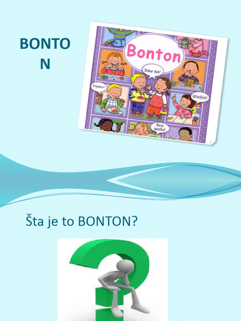 BONTON Prezentacija | PDF