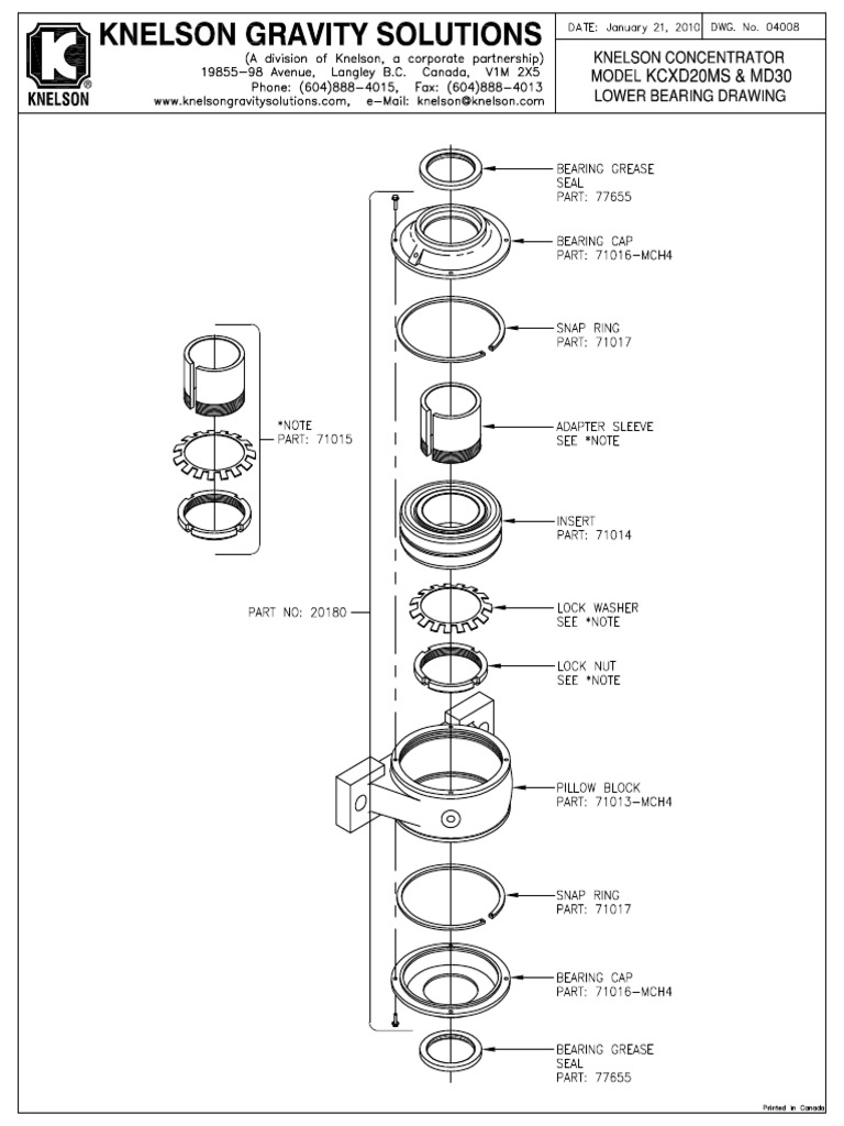 Lower Bearing | PDF