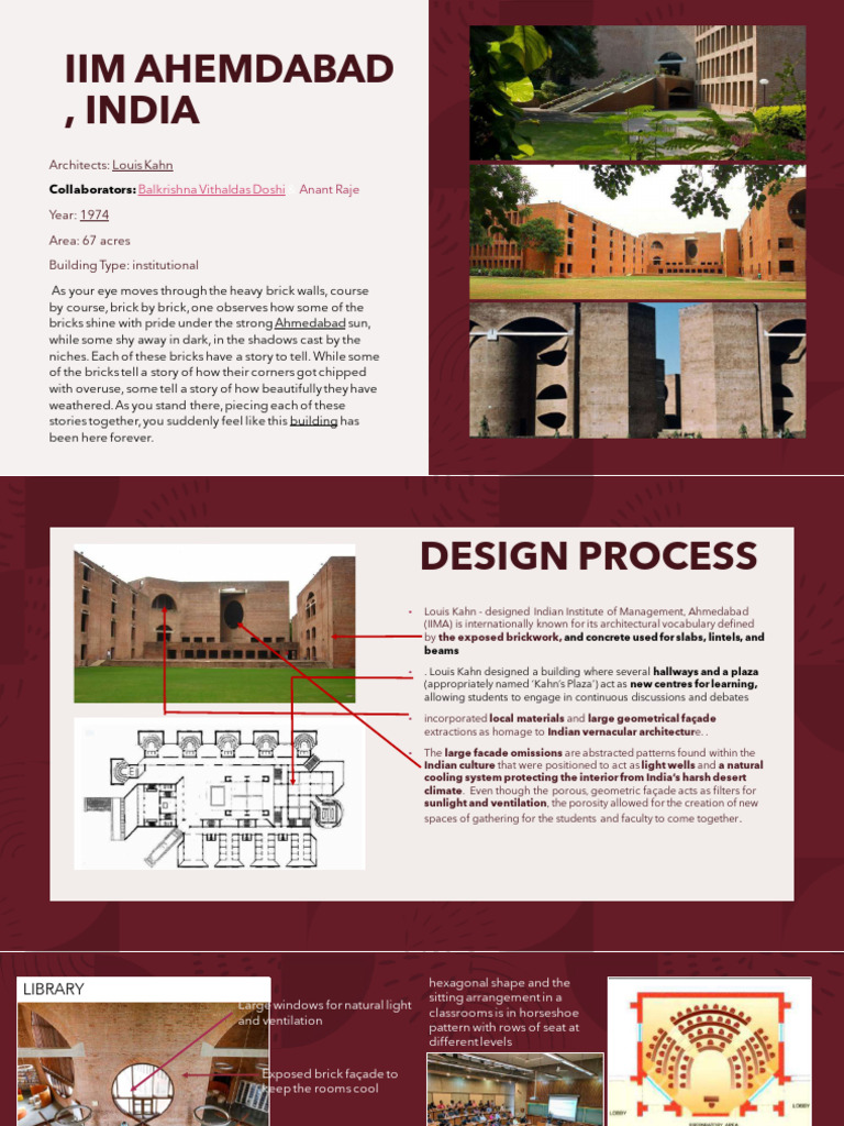 IIM UNIVERSITY | PDF | Brick | Architectural Design