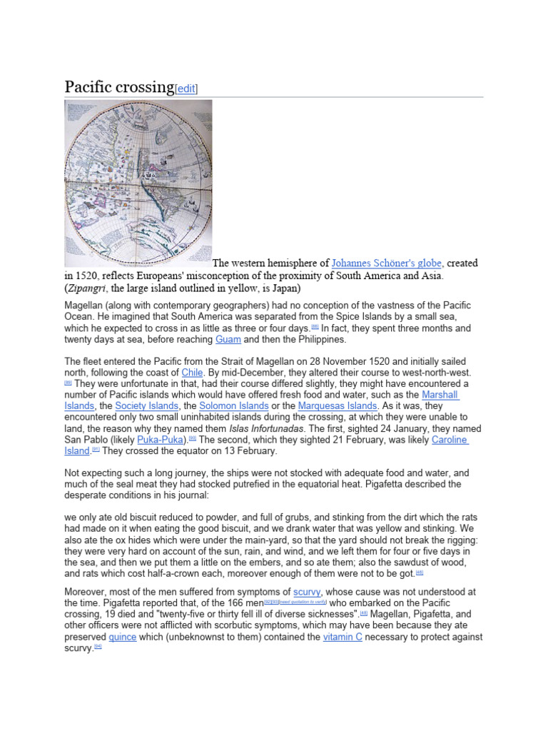 Accounts of Voyage Magellan | PDF | Age Of Discovery | Spanish Empire