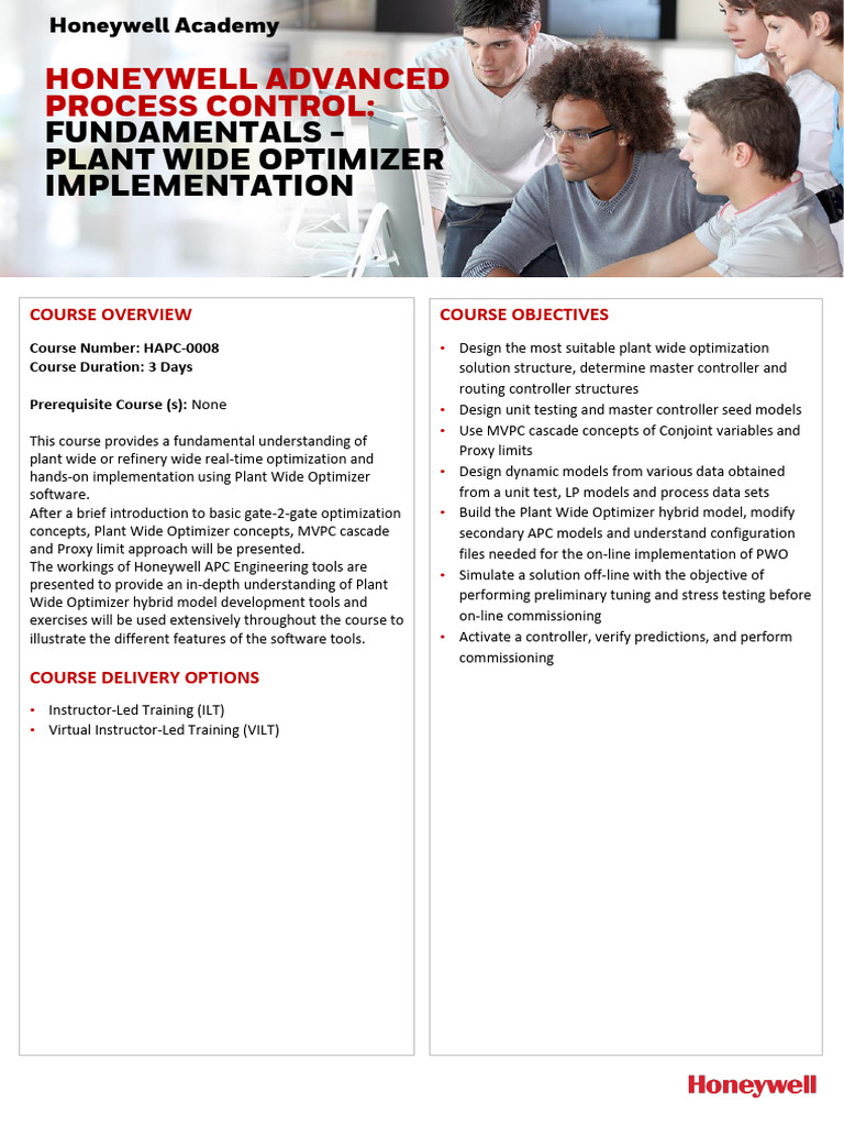 HAPC-0008-Honeywell-Advanced-Process-Control-Fundamentals-Plant-Wide ...